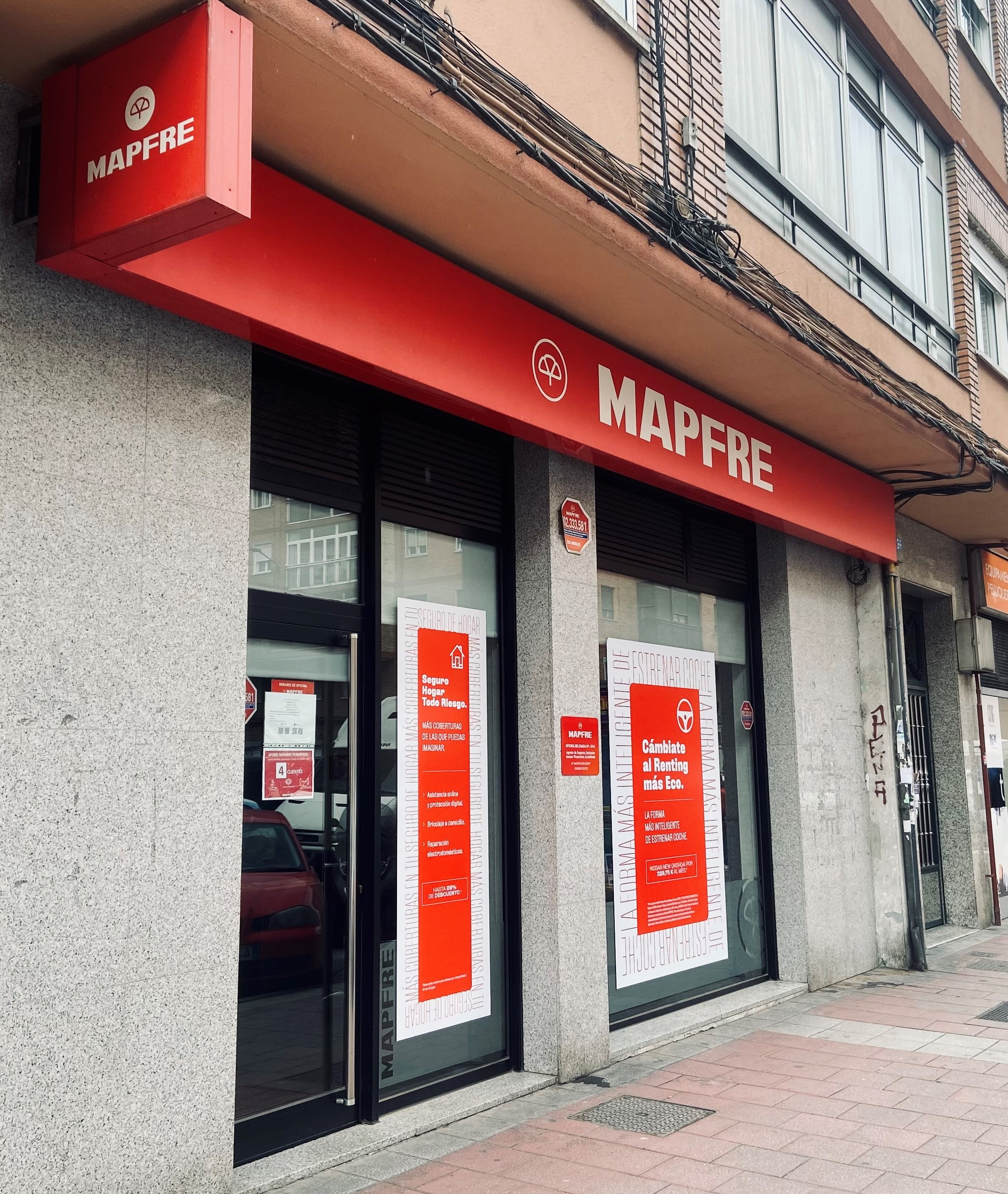 Oficina de Seguros MAPFRE VALLADOLID, Cardenal Cisneros, 13