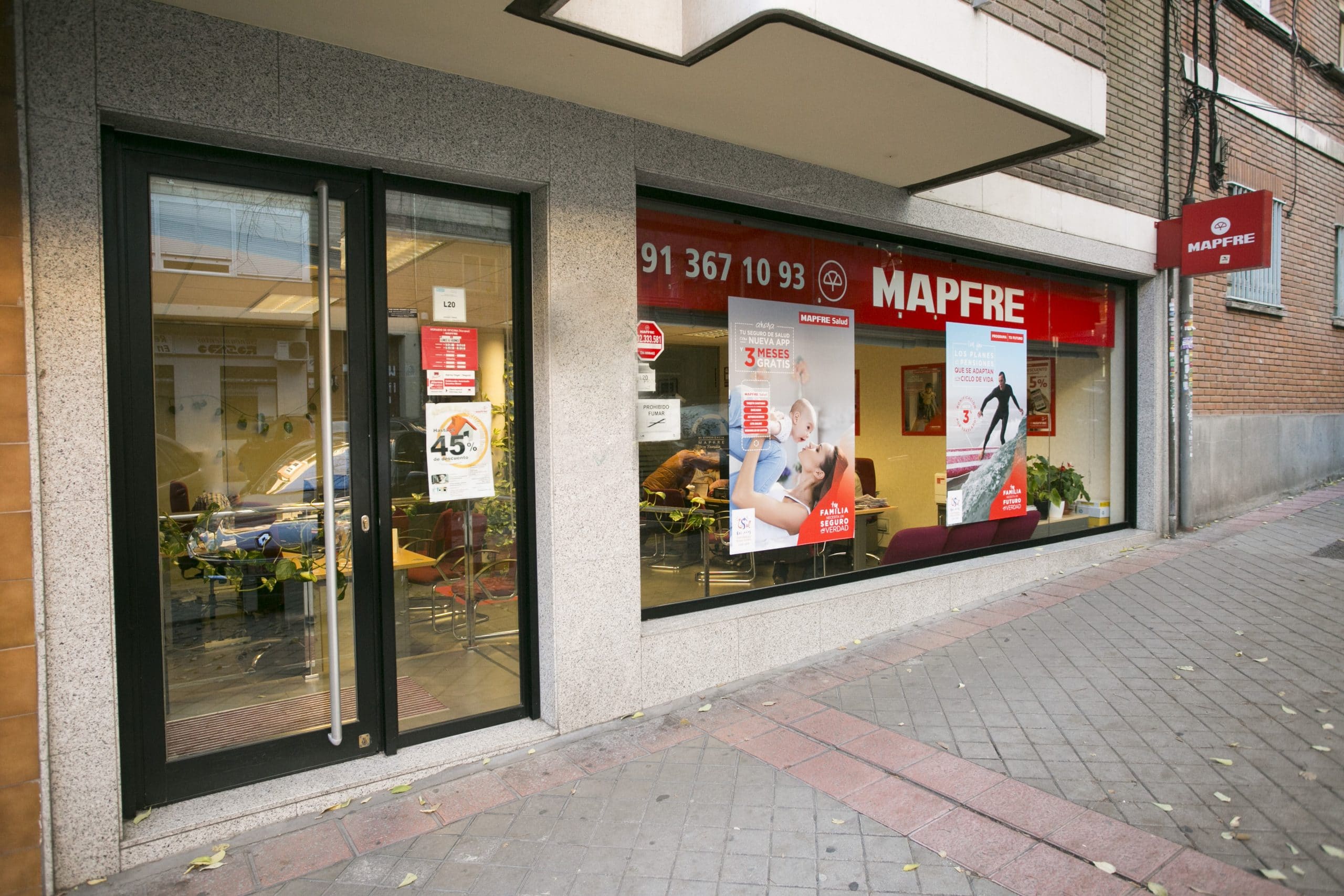 Oficina de Seguros MAPFRE MADRID, Ezequiel Solana 26