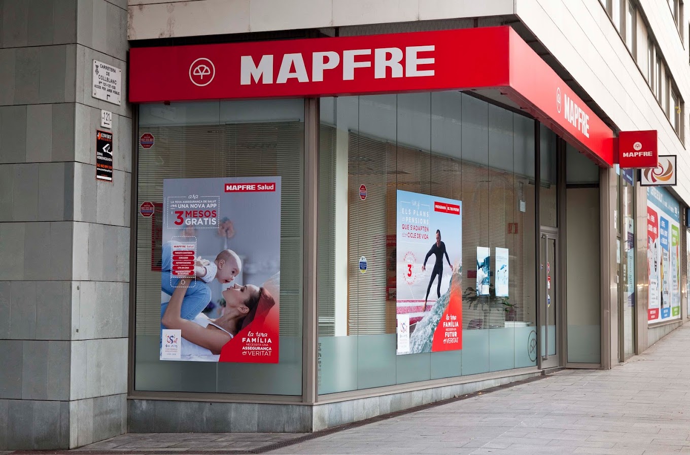 Oficina de Seguros MAPFRE HOSPITALET DE LLOBREGAT, COLLBLANC 123